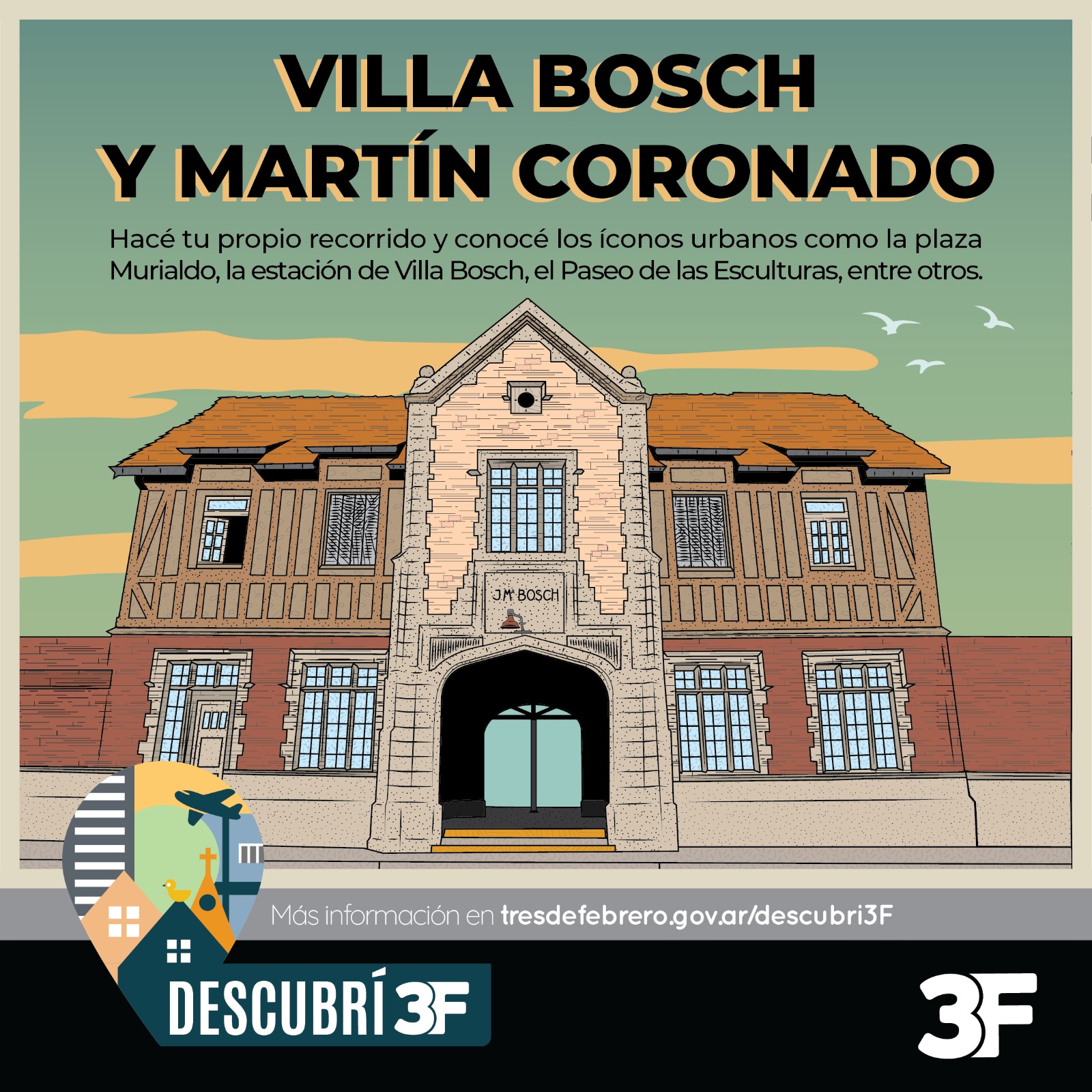 Villa Bosch / Martín Coronado - Municipalidad Tres de Febrero