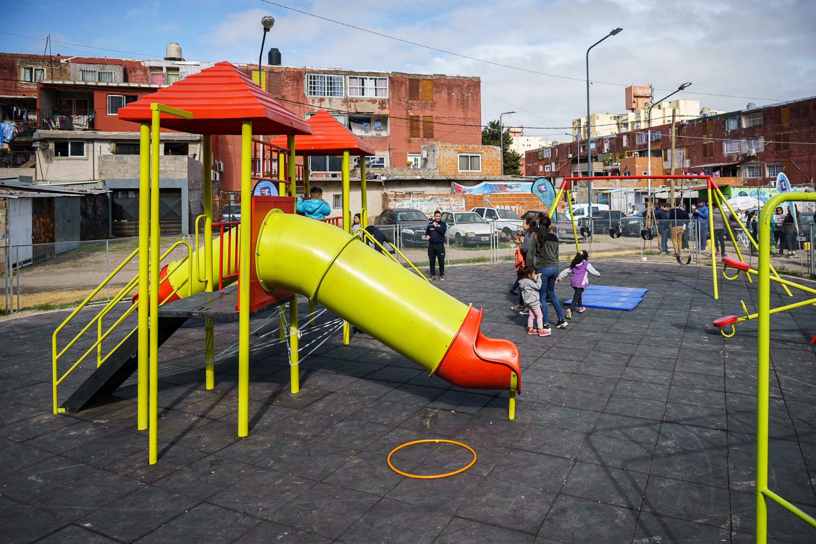 Ejército de los Andes, cada vez más lindo - Municipalidad Tres de Febrero