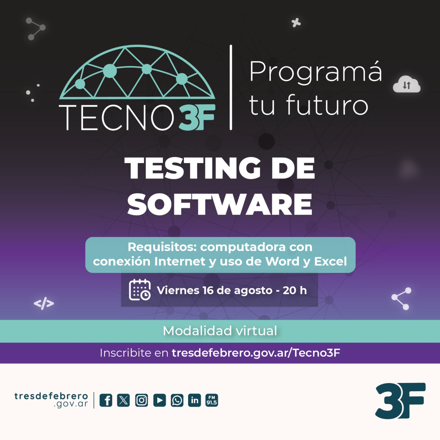 TECNO 3F - Municipalidad Tres de Febrero